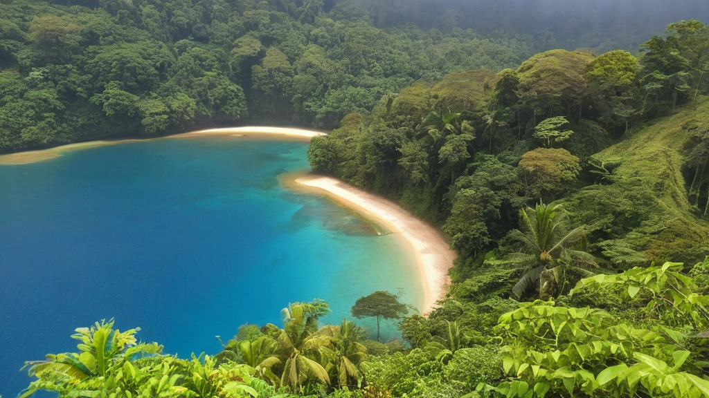 A Lagoa Azul de São Tomé e Príncipe: Um Tesouro Natural Escondido ...